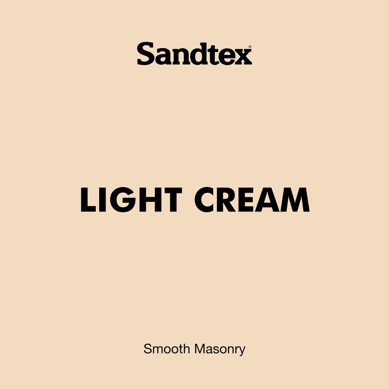 Sandtex Masonry Paint Tester Pot 150ml Light Cream - Intu-DIY ...