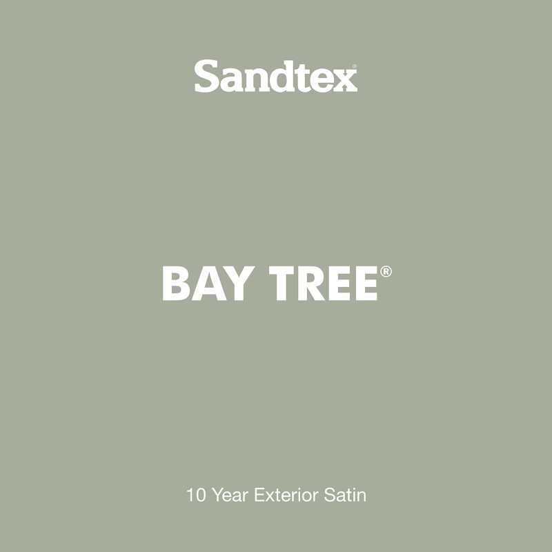 Sandtex 10 Year Exterior Satin Wood & Metal Paint 2.5L Baytree - Intu ...